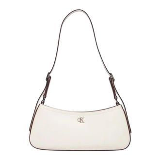 Calvin Klein Kleine Schultertasche - - Bags - Damen - Wei&szlig; - ONE SIZE
