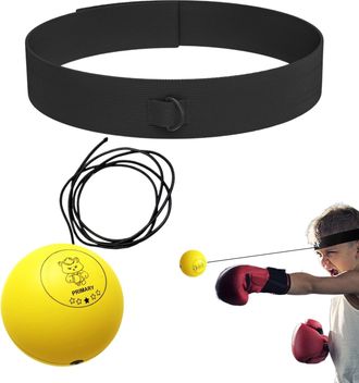 Generico Reflex-Ball f&uuml;r Boxen, Reflexball f&uuml;r Kinder, multifunktionaler Bohrreflex-Ball f&uuml;r Kinder, Boxball f&uuml;r Erwachsene, lustiges Trainingszubeh&ouml;r