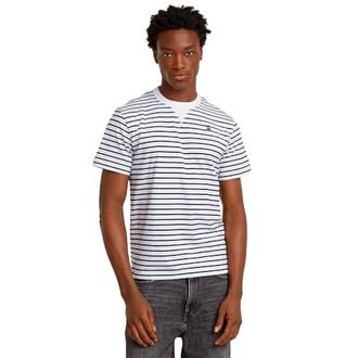 G-Star RAW Nifous T-Shirt Homme T-Shirt, Multicolore (DK Black/White D24449-c339-8746), XXL