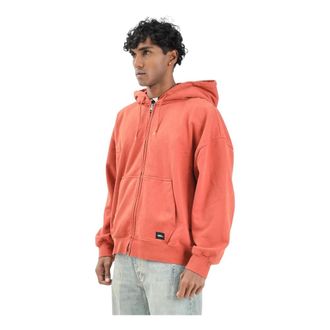 Vans Faded Burnt Zip Sweatshirt - - Sweatshirts & Hoodies - Herren - Orange - S