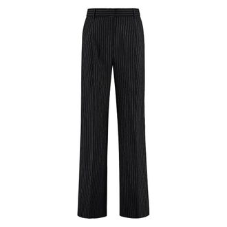 Michael Kors Wollmischung Hose - - Trousers - Damen - Schwarzk - M