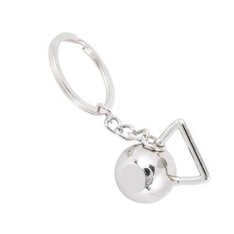 Generico Porte-clés de fitness en alliage de zinc : sacs de gymnastique pour femme pour sac à dos | Porte-clés avec barre | Keychain Dumbell | Porte-clés avec 