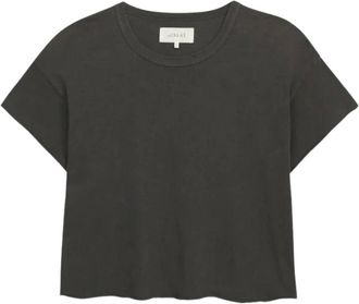 The Great. THE Great, Femme, Tops, Noir, Taille: 40 FR Crop T-Shirt
