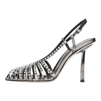 Le Silla Femme, Chaussures, Gris, Taille: 37 1/2 EU Gris avec talon
