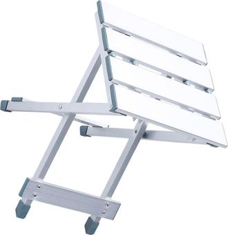 NUOBESTY Aluminium Klappstuhl Outdoor Campingstuhl Leichter Tragbarer Faltstuhl mit Stabilem Schraubgestell Vielseitig für Picknick Garten Angeln und Reise Kom