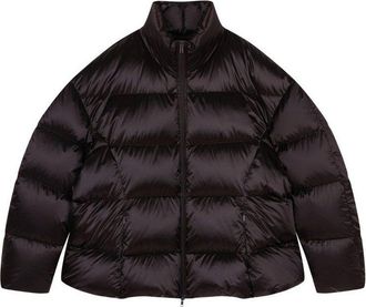 JNBY Daunenjacke Damen Oversize Daunenjacke mit Stehkragen Braun