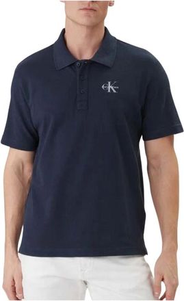Calvin Klein Jeans Homme, Tops, Bleu, Taille: M Polo Chemises