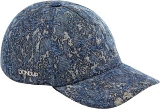 Dondup Homme, Accessoires, Multicolore, Taille: ONE Size Casquette de baseball en denim