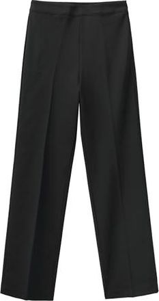Benetton Pantalon 47ckdf00h, Noir, 48 Femme
