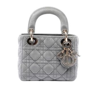 Dior Sac &agrave; main Lady Pre-owned - Femme - Pre-owned - Gris - Taille: ONE Size