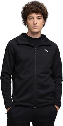 Puma Puma Vestes de survêtement pour homme, Noir, 40