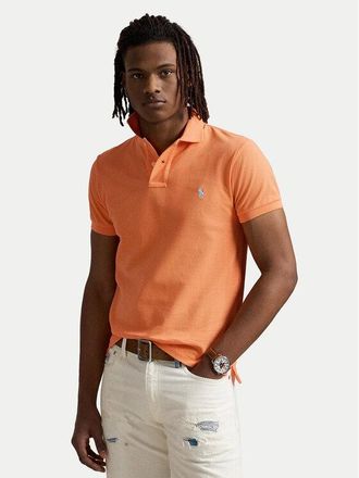 Polo Ralph Lauren Poloshirt 710536856448 Orange Slim Fit