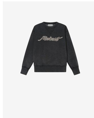 Isabel Marant Sweat Shirt Rise - Femme - Noir D&eacute;lav&eacute; - Taille34 - Marant &Eacute;toile