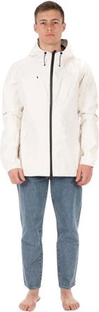 KRAKATAU Homme, Vestes, Blanc, Taille: XL Qm197 Hooded Jacket
