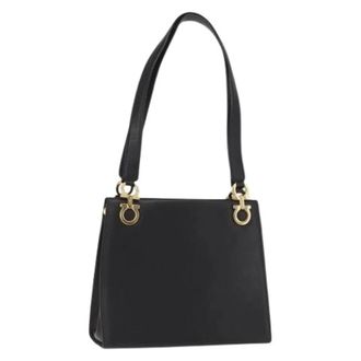 Ferragamo Pre-owned Ledertasche - - Pre-owned - Damen - Schwarzk - ONE SIZE