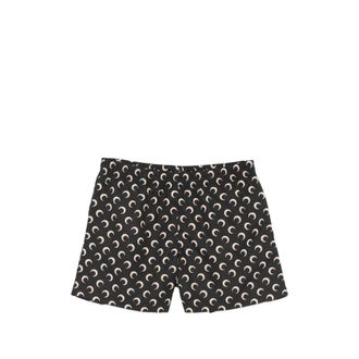 Marine Serre Badeshorts mit Monddruck - - Swimwear - Herren - Mehrfarbig - S