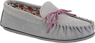 Mokkers Lily - Chaussons Style Mocassins - Femme (36 EU) (Gris)