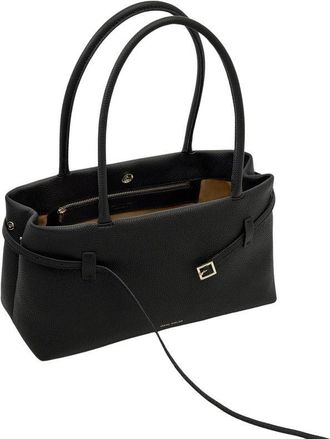 Manu Atelier East West Shoulder Bag - Black