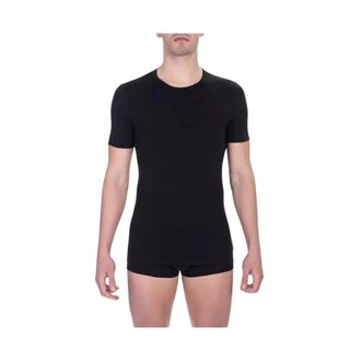 Dirk Bikkembergs Schwarzes Baumwoll-Crew-Neck-T-Shirt - - Underwear - Herren - Schwarzk - M