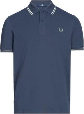 Fred Perry Baumwoll-Piqué Polo in Blau