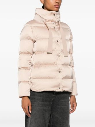 Herno Womens Logo-Plaque Puffer Jacket Aw26 W