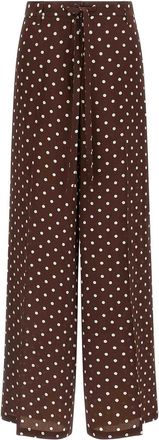 P.A.R.O.S.H. P. A.R. O.S. H. Pantalons D&eacute;contract&eacute;s - Marron