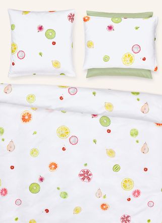 Christian Fischbacher Bettw&auml;sche Summer Flavour weiss