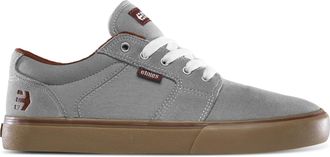 Etnies Herren Barge LS Skate Shoe, Grey/Gum/RED, 41.5 EU