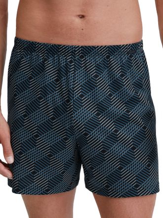 CALIDA Prints Boxershorts Herren, mit stoff&uuml;berzogenem Bund, aus 100% Baumwolle, ohne Eingriff