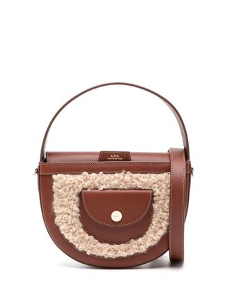 A.P.C. petit sac à main Pocket - Marron