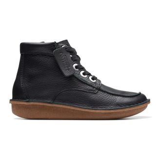 Clarks Witziger Cedar Schn&uuml;rstiefel - - Shoes - Damen - Schwarzk - 36 EU