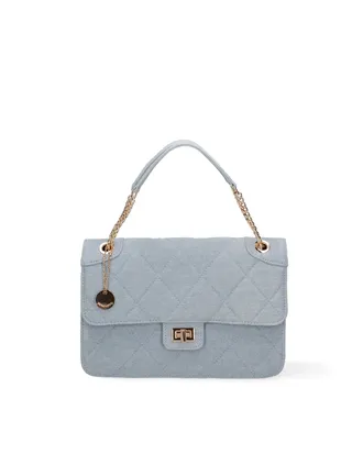 Diana & Co Diana&Co Schultertasche Frauen LIGHT BLUE