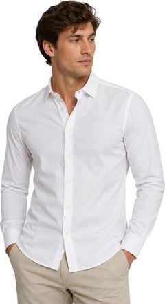 Replay Button-Down-Hemd f&uuml;r Herren, Schmal, Lang&auml;rmlig (Wei&szlig;)