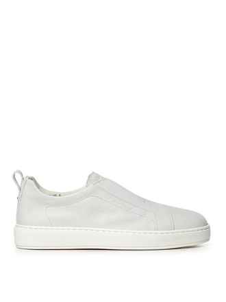 Santoni Sneaker - Wei&szlig;