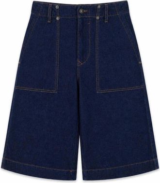 Versace Jeans Couture Shorts Bermuda en jean - Homme - Shorts - Bleu - Taille: W32
