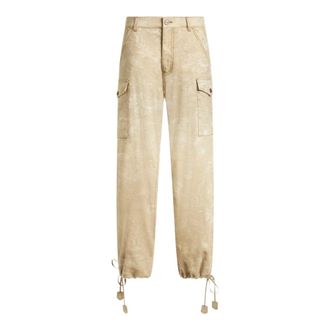 Etro Straight Pantalons - Femme - Pantalons - Beige - Taille: 34 FR
