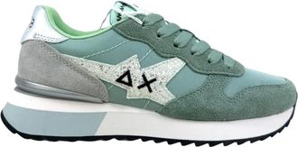 Sun 68 Femme, Chaussures, Multicolore, Taille: 37 EU Stargirl Glitter Logo Baskets