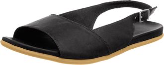 Andrea Conti Damen 1745712 Offene Sandalen, Schwarz (Schwarz)