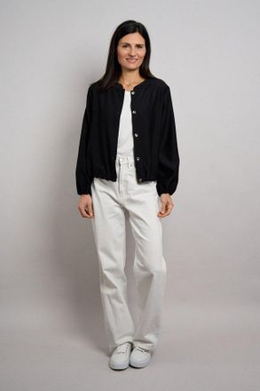Seidel Moden Blusenjacke Otto exclusiv mit Knopfleiste - Viskose - MADE IN GERMANY
