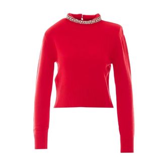 Pinko Berlino Pullover - - Knitwear - Damen - Rot - XS
