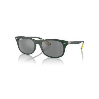 Ray-Ban Rb4607m Scuderia Ferrari Collection Sonnenbrillen Gr&uuml;n Fassung Grau Glas 55-17
