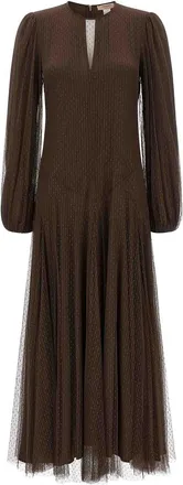 Twinset Knielanges Kleid - Braun