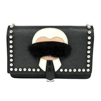 Fendi Pre-owned Cuir petite-maroquinerie - Femme - Pre-owned - Noir - Taille: ONE Size