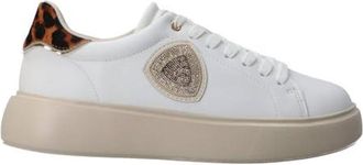 Blauer Etats-Unis Venus, Sneakers Platform, Chaussures Mode Casual, White Leopard, 40 EU