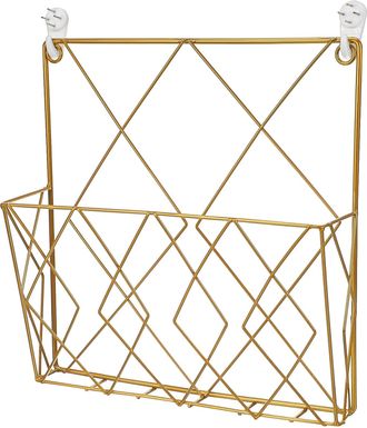 Artibetter Homoyoyo Zeitschriftenst&auml;nder Wandhalterung aus Metall Multifunktionaler B&uuml;cherkorb f&uuml;r Badezimmer Stabiles Wandregal Zur Aufbewahrung Von Zeitungen u