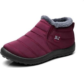 Generic Bottes de neige dhiver pour femme, chaussures orthop&eacute;diques d&eacute;contract&eacute;es et confortables, bottines courtes dext&eacute;rieur l&eacute;g&egrave;res et confortables, soutie