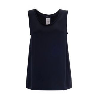 Max Mara Femme, Tops, Bleu, Taille: 38 FR Hauts sans manches