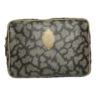 Saint Laurent Pochette en cuir Pre-owned - Femme - Pre-owned - Multicolore - Taille: ONE Size