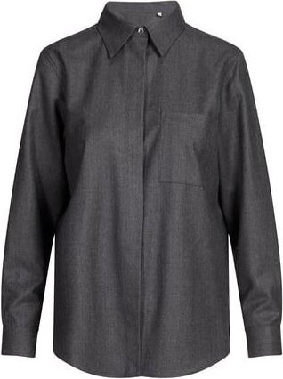 Saison 1865 Chemise col classique en laine