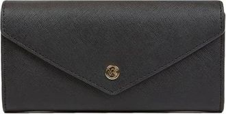 Michael Kors Femme, Accessoires, Noir, Taille: ONE Size Portefeuille Continental Jet Set Travel Grand Mod&egrave;le Enveloppe